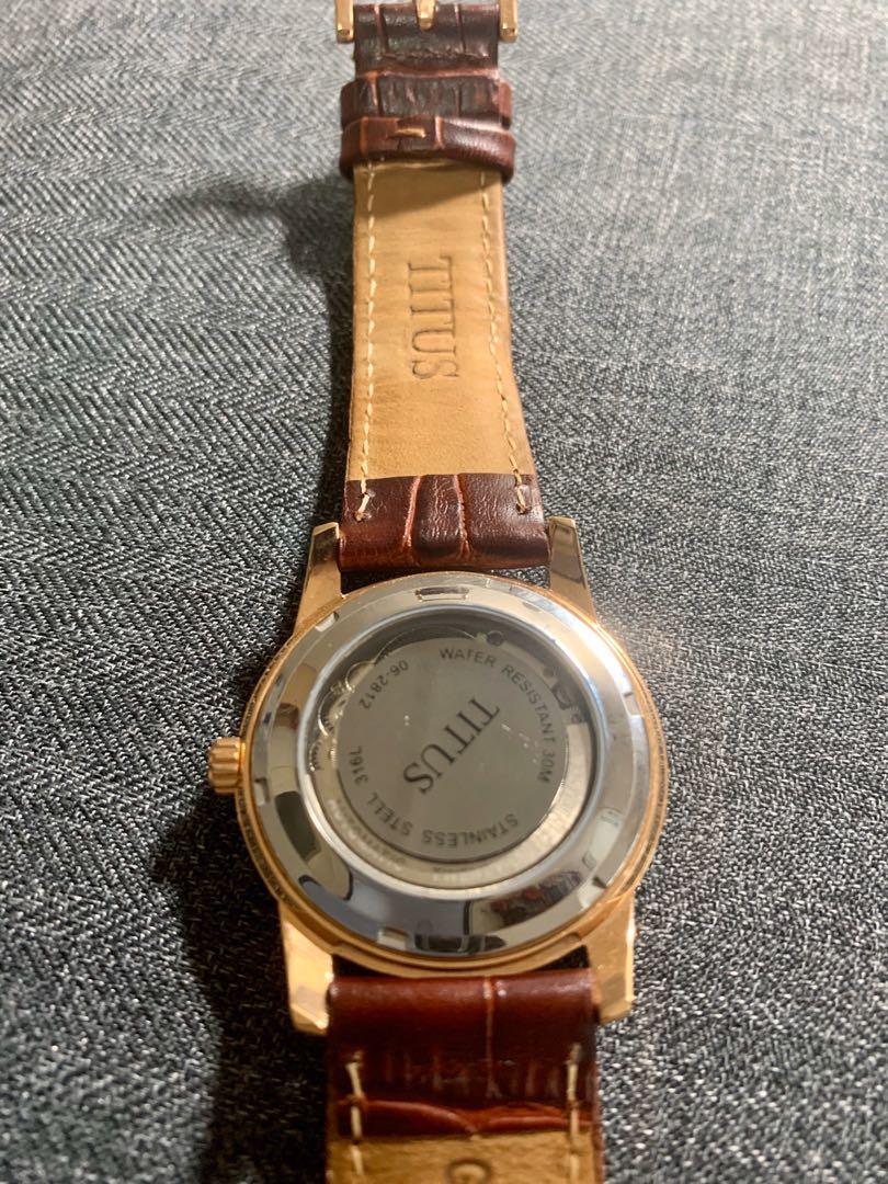 Titus Automatic Watch (37mm), Luxury, Watches on Carousell