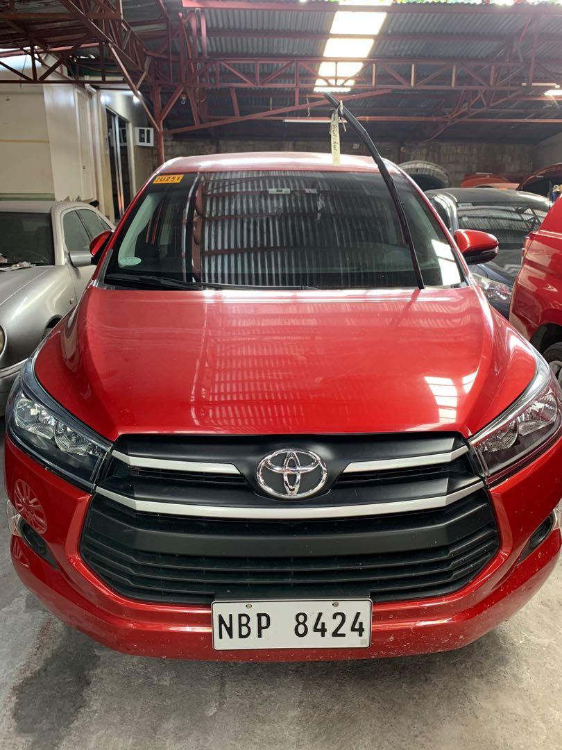Toyota Innova 2019 2.8J Red Manual, Cars for Sale, Used Cars on Carousell
