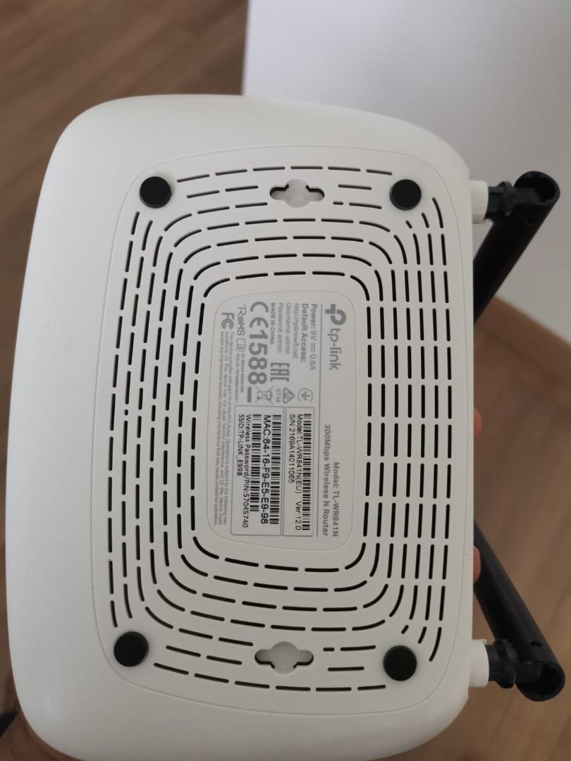 Tplink Wireless Router model # TL-WR841N, Computers & Tech, Parts ...