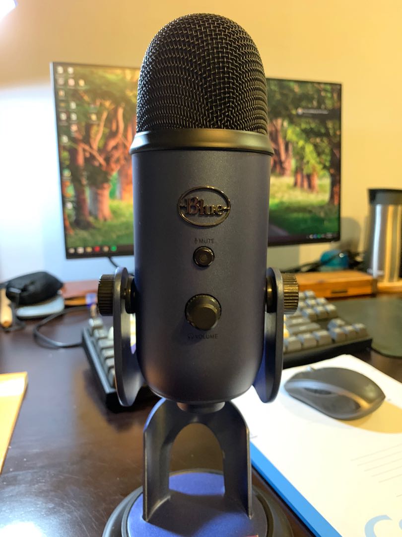 Yeti Blue Microphone - Midnight Blue, Audio, Microphones on Carousell