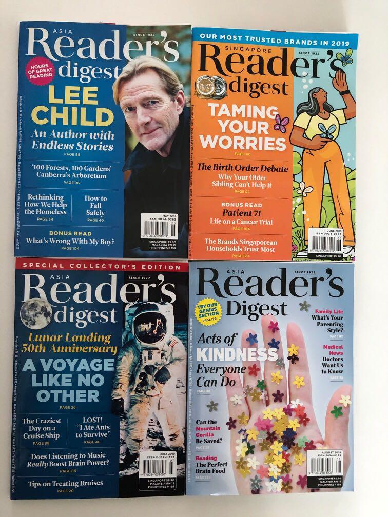 2019 Full Set Readers Digest Hobbies And Toys Books And Magazines