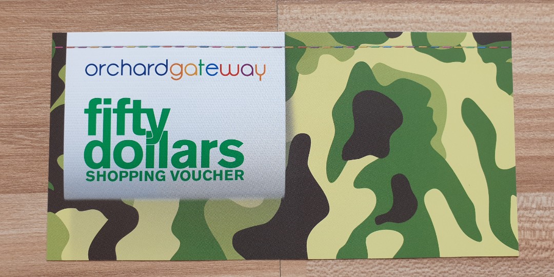 $50 Orchard Gateway voucher, Everything Else on Carousell
