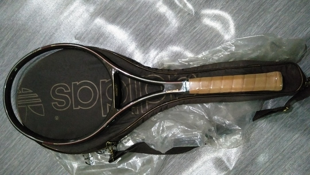 Adidas ivan lendl vibtage, Sports Equipment, Sports & Games, Racket ...