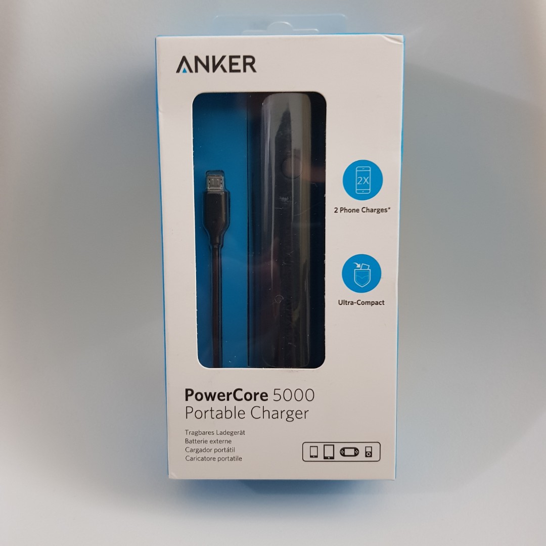 Anker Powercore 5000, Audio, Portable Audio Accessories on Carousell