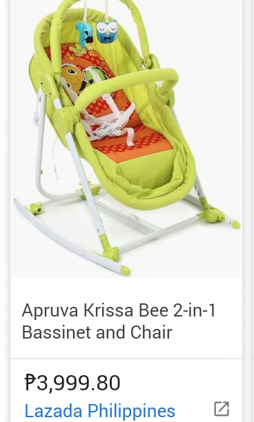 Apruva Krissa Bee 2-in-1 Bassinet and Chair, Babies & Kids, Baby ...