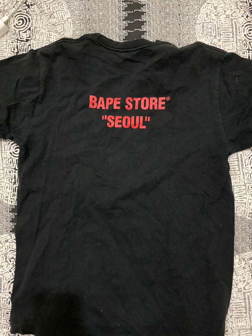 BAPE “Seoul” College Tee, Men's Fashion, Tops & Sets, Tshirts & Polo ...