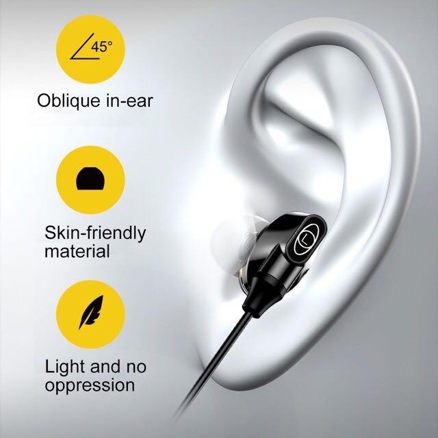 Baseus Gamo H08 Immersive Virtual 3D Gaming Earphone, Audio, Headphones ...