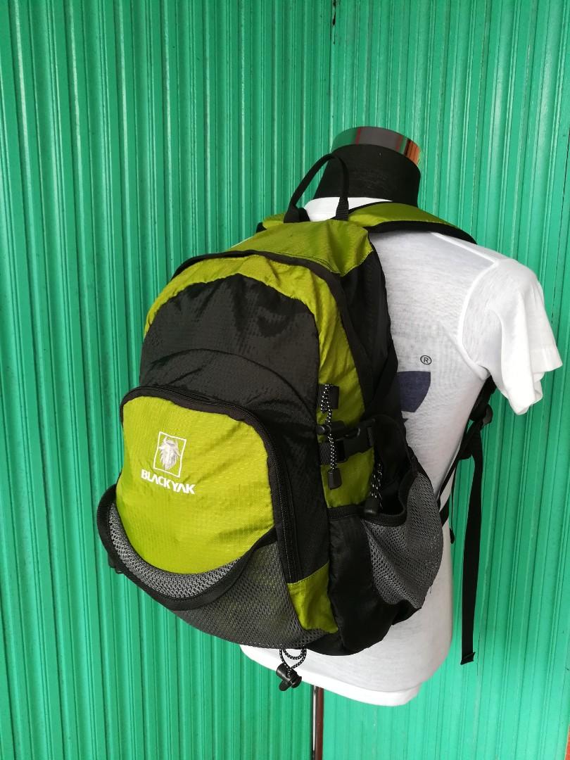 Black Yak Backpack, Men's Fashion, Bags, Backpacks on Carousell