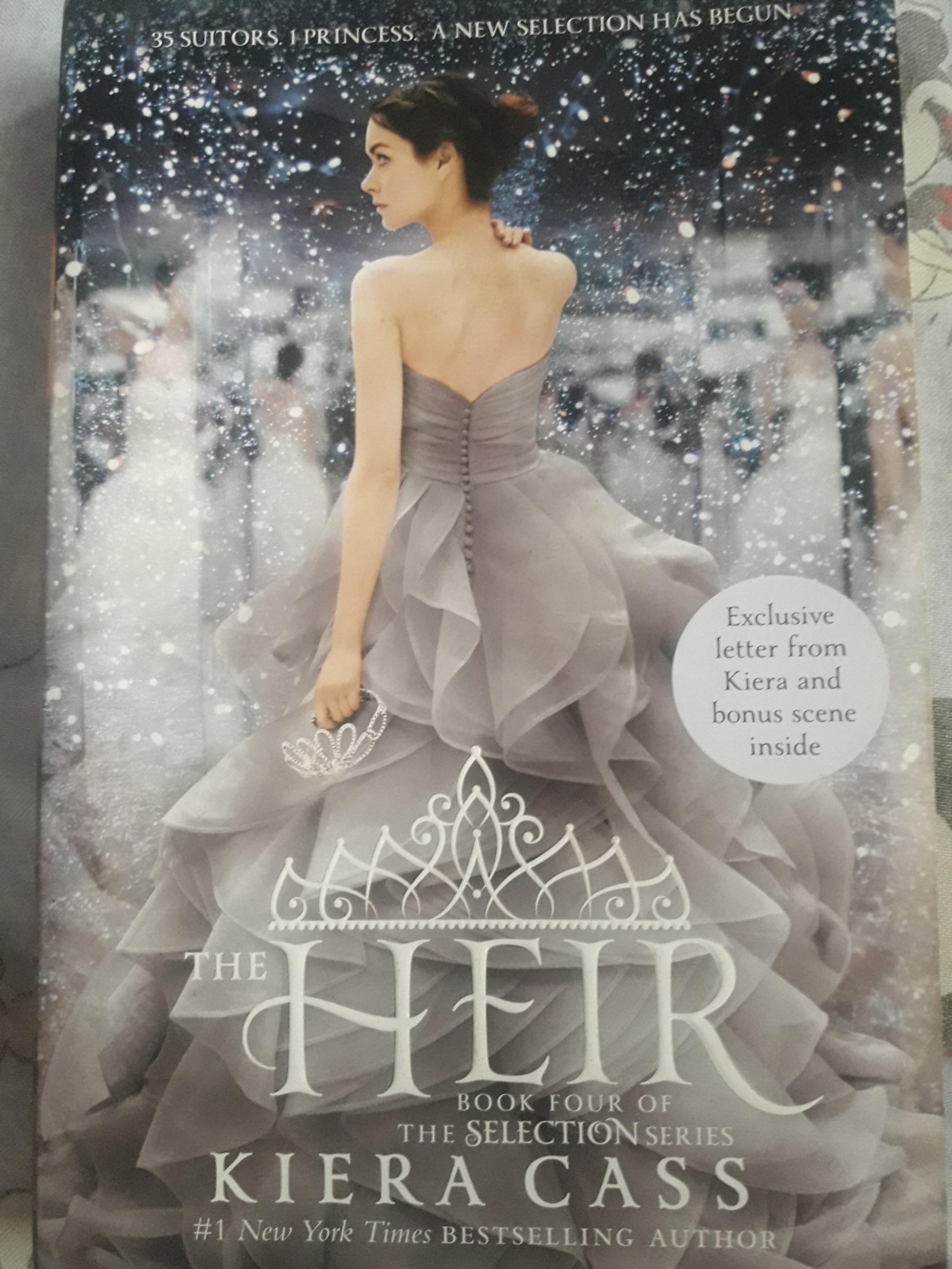 Book 4 of The Selection - The Heir, Hobbies & Toys, Books & Magazines ...