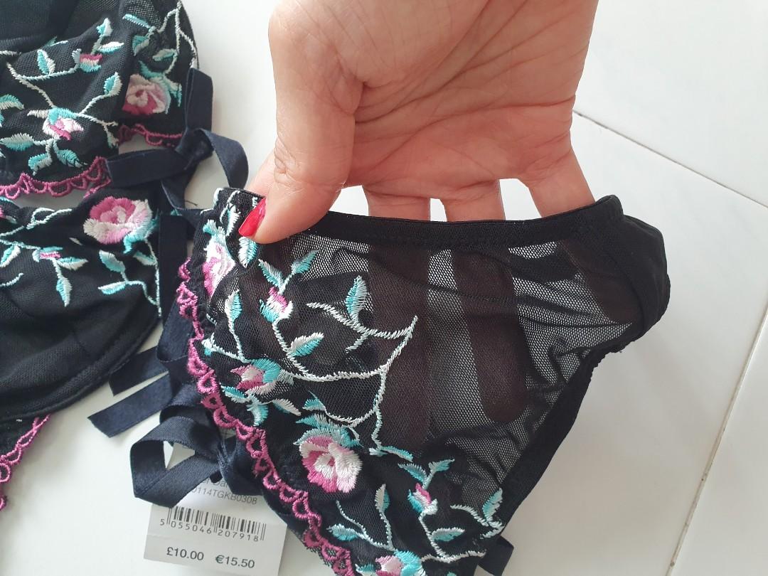 Brand new Knickerbox with tag bra and thong, Women's Fashion, New Undergarments & Loungewear on ...