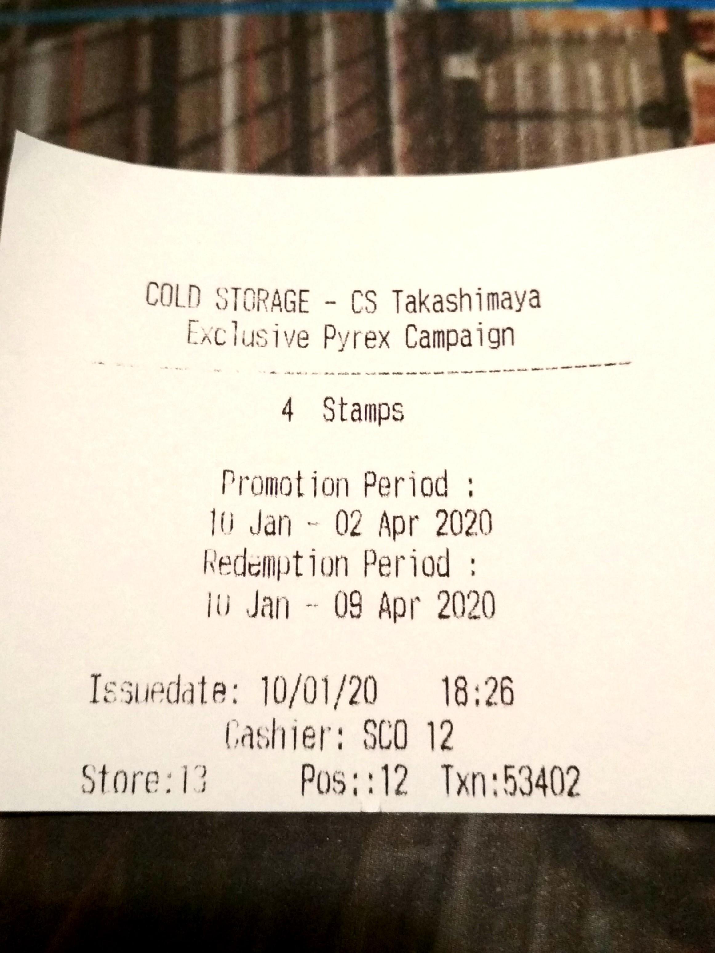 Cold Storage Stamps for Pyrex items, Everything Else on Carousell