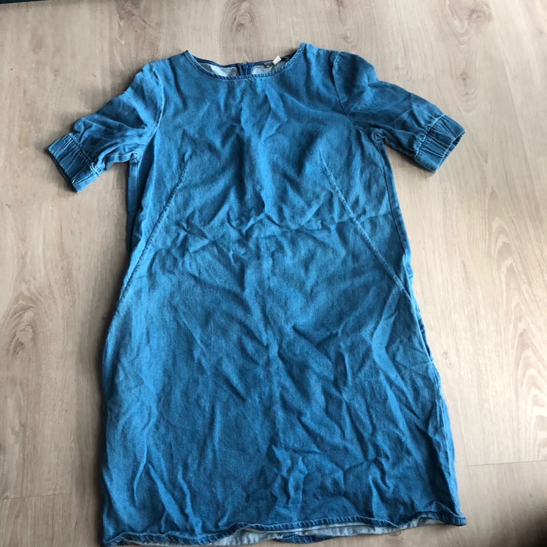 Cos Denim Dress, Women's Fashion, Dresses & Sets, Dresses on Carousell