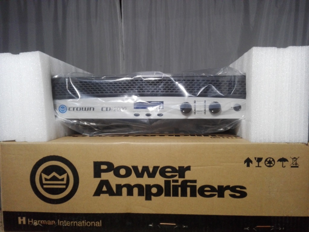 CROWN CDI2000 POWER AMPLIFIER, Audio, Soundbars, Speakers & Amplifiers ...