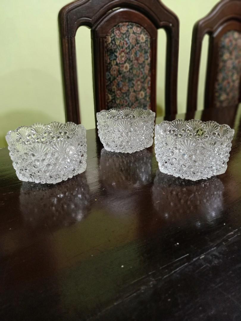 Crystal bowl set, Hobbies & Toys, Memorabilia & Collectibles, Currency ...