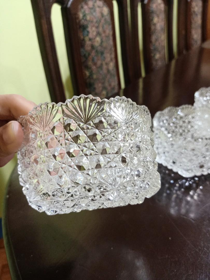 Crystal bowl set, Hobbies & Toys, Memorabilia & Collectibles, Currency ...