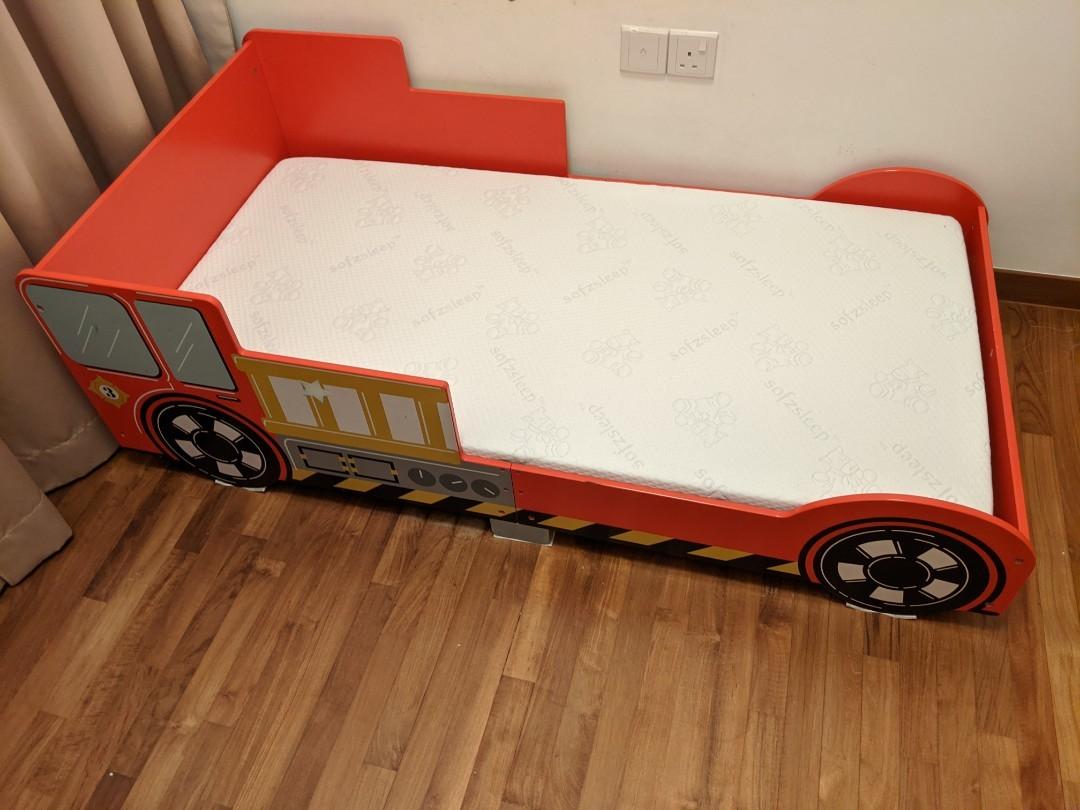 Fire Engine Toddler Bed, Babies & Kids, Baby Nursery & Kids Furniture ...