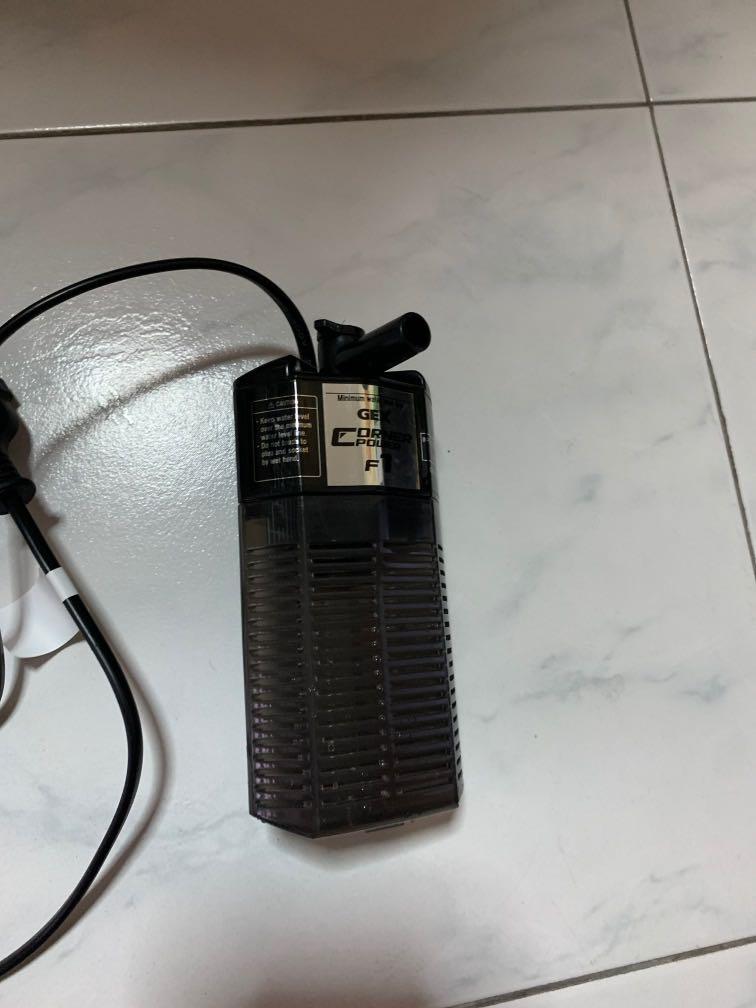 Gex corner power F1 filter, Pet Supplies, Homes & Other Pet Accessories ...
