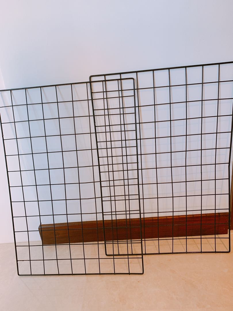 Grid wire wall rack, Furniture & Home Living, Home Improvement ...