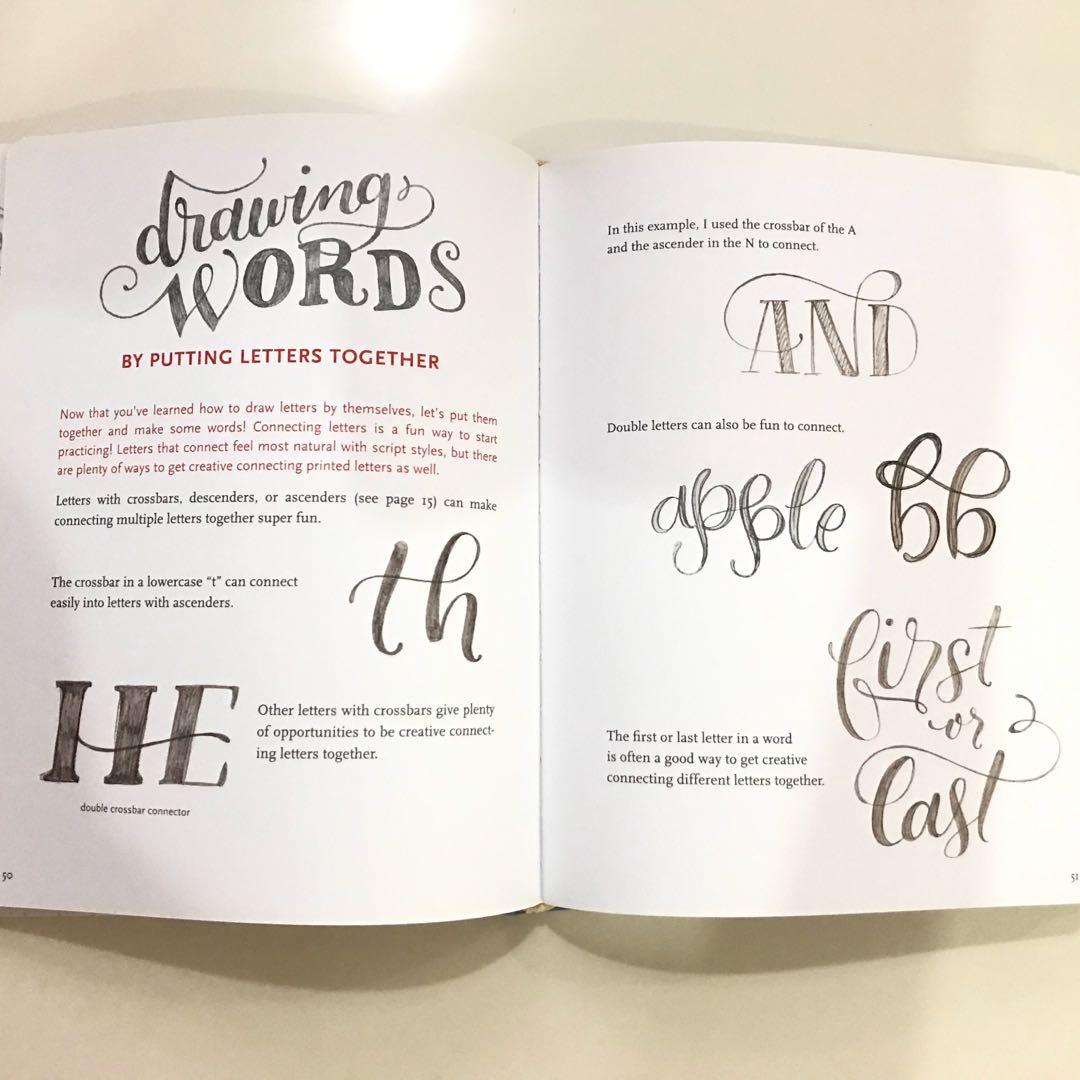 Hand Lettering, Hobbies & Toys, Books & Magazines, Fiction & Non ...