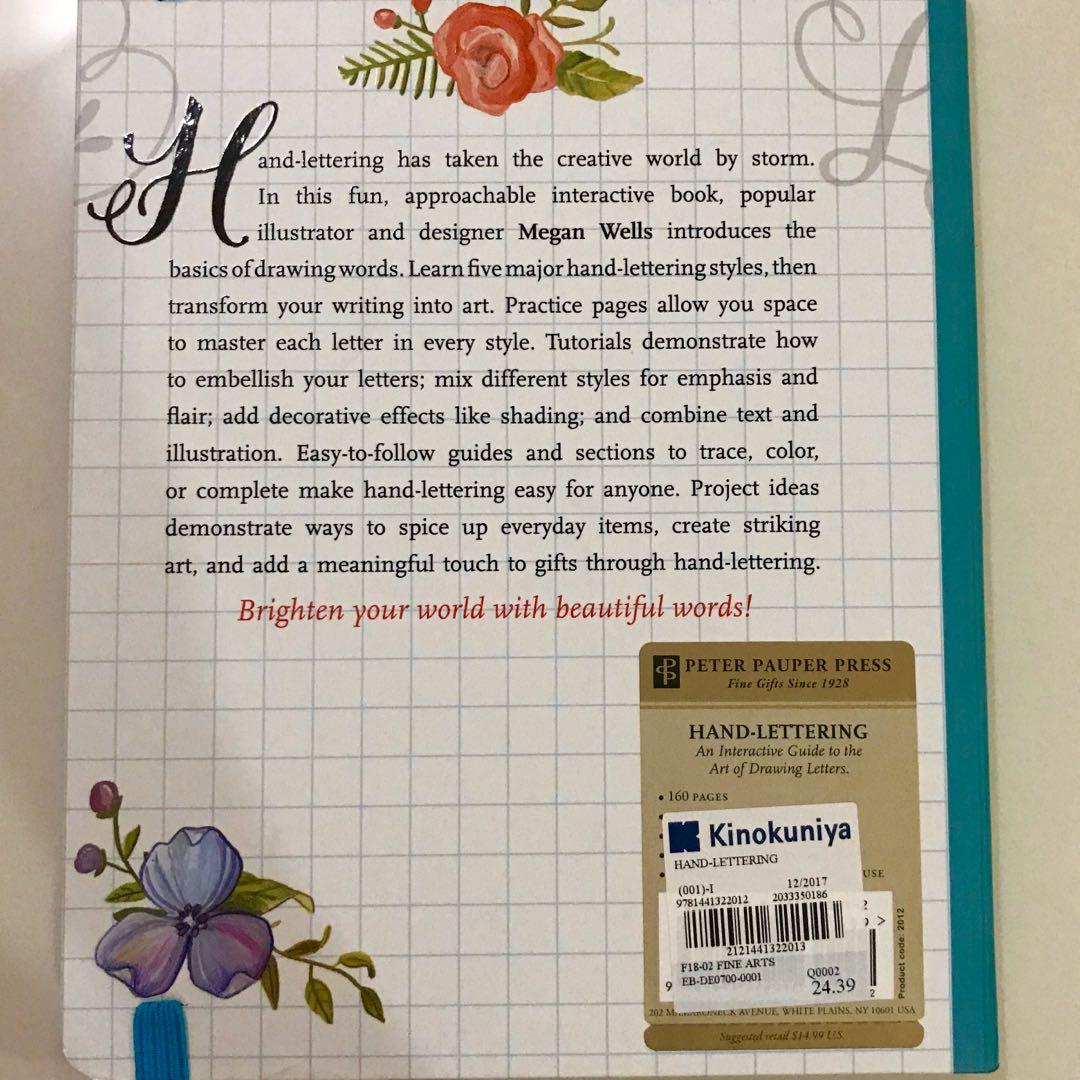 Hand Lettering, Hobbies & Toys, Books & Magazines, Fiction & Non ...