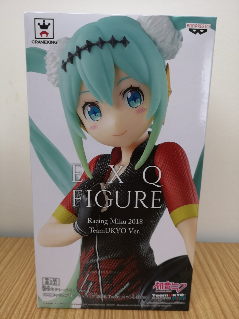 Hatsune Miku Racing Miku 2018 version, Hobbies & Toys, Toys & Games on ...
