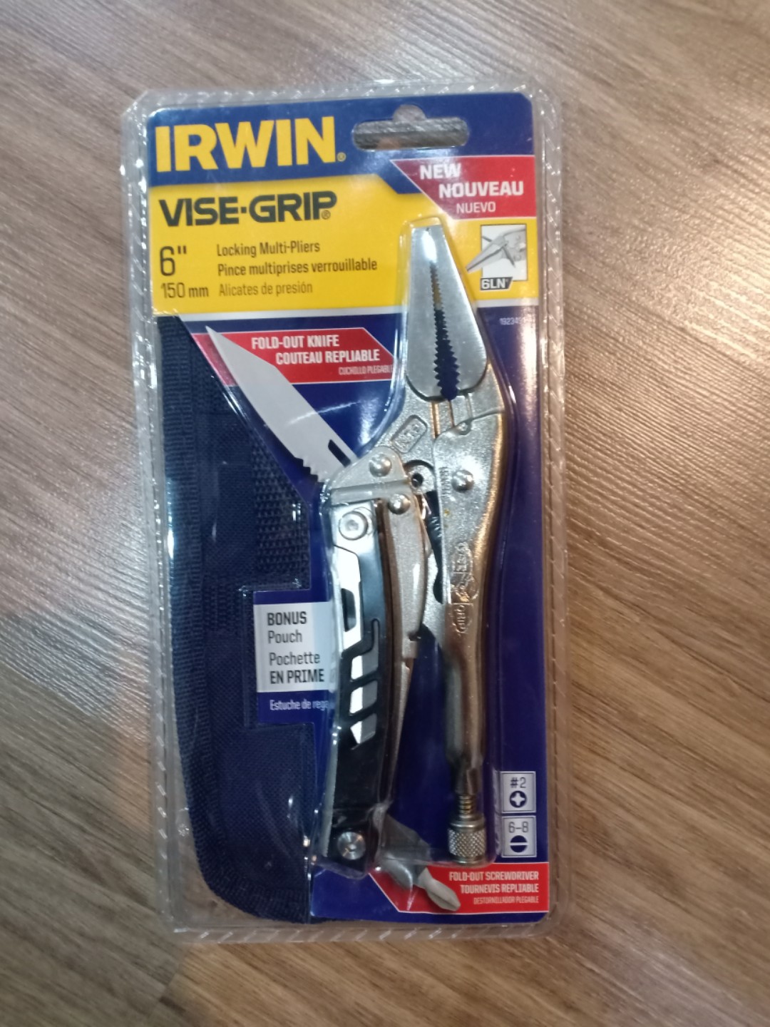 IRWIN 6"/150MM Vise grip Locking Multi Pliers, Furniture & Home Living ...