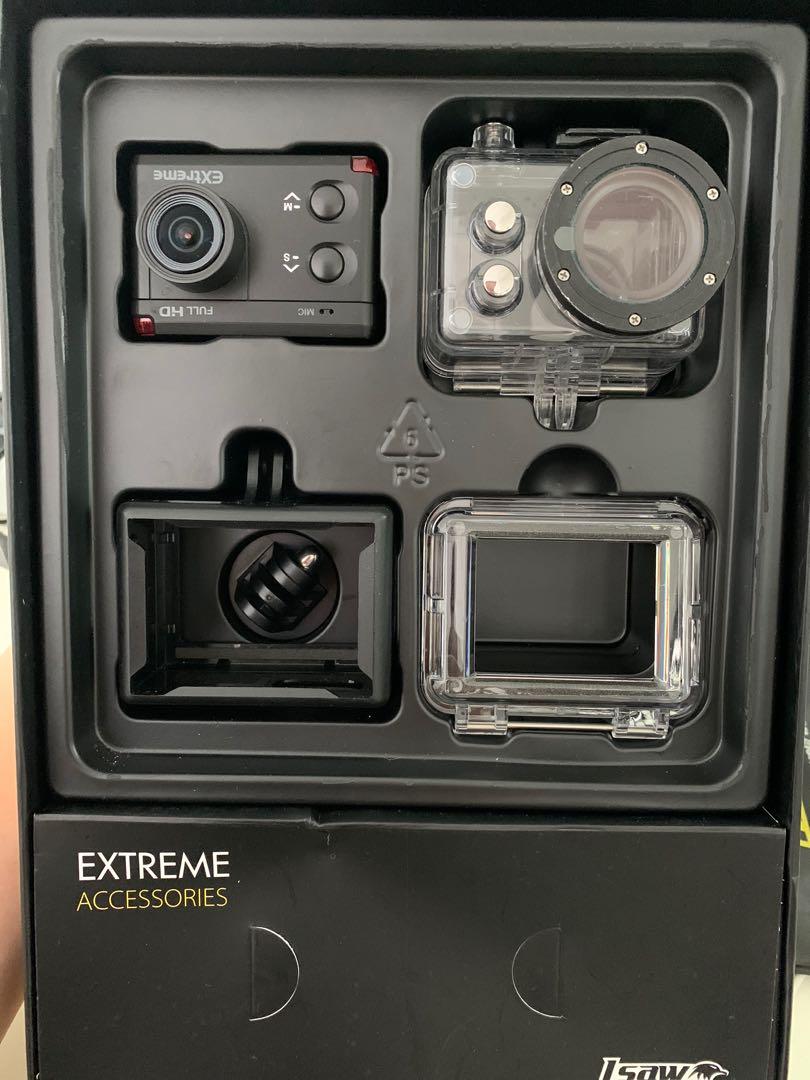 ISAW Extreme Full HD 60 FPS Action Camera, Photography, Cameras on ...