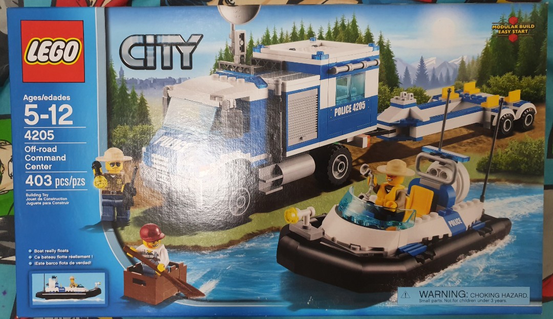 Lego City 4205 Off-Road Command Center, Hobbies & Toys, Toys & Games on ...