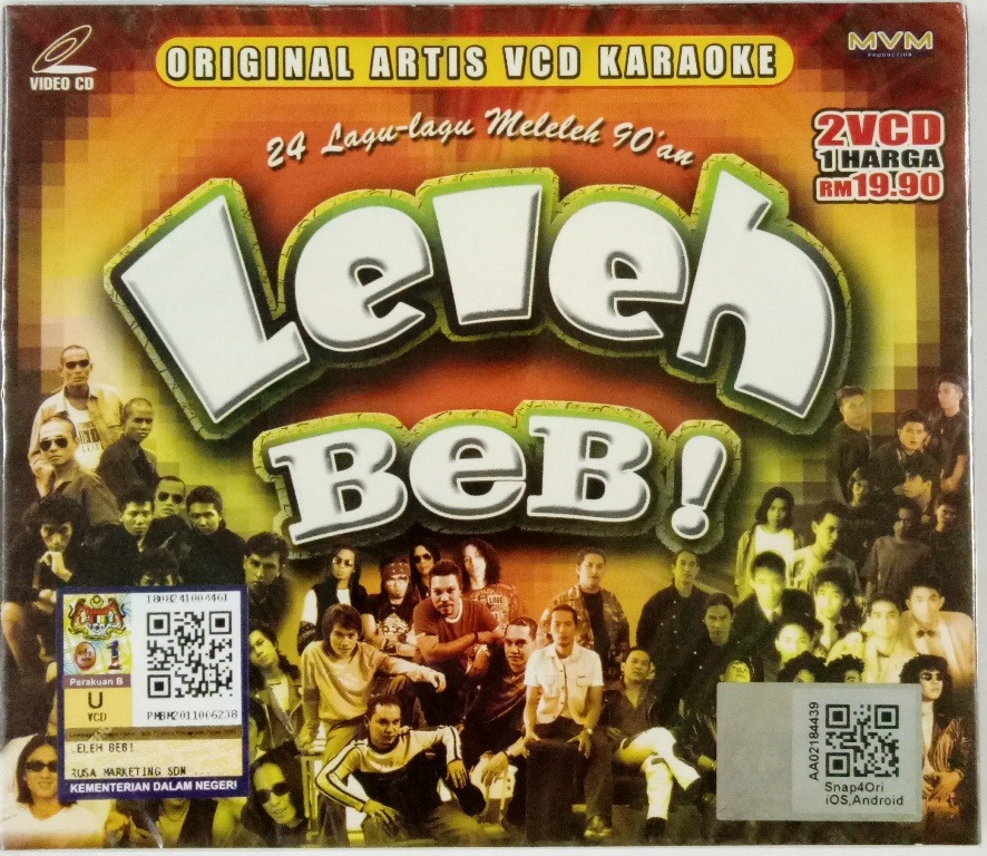 Leleh Beb! 24 Lagu Meleleh 90an 2VCD Karaoke UK Spring Fotograf Arrow ...