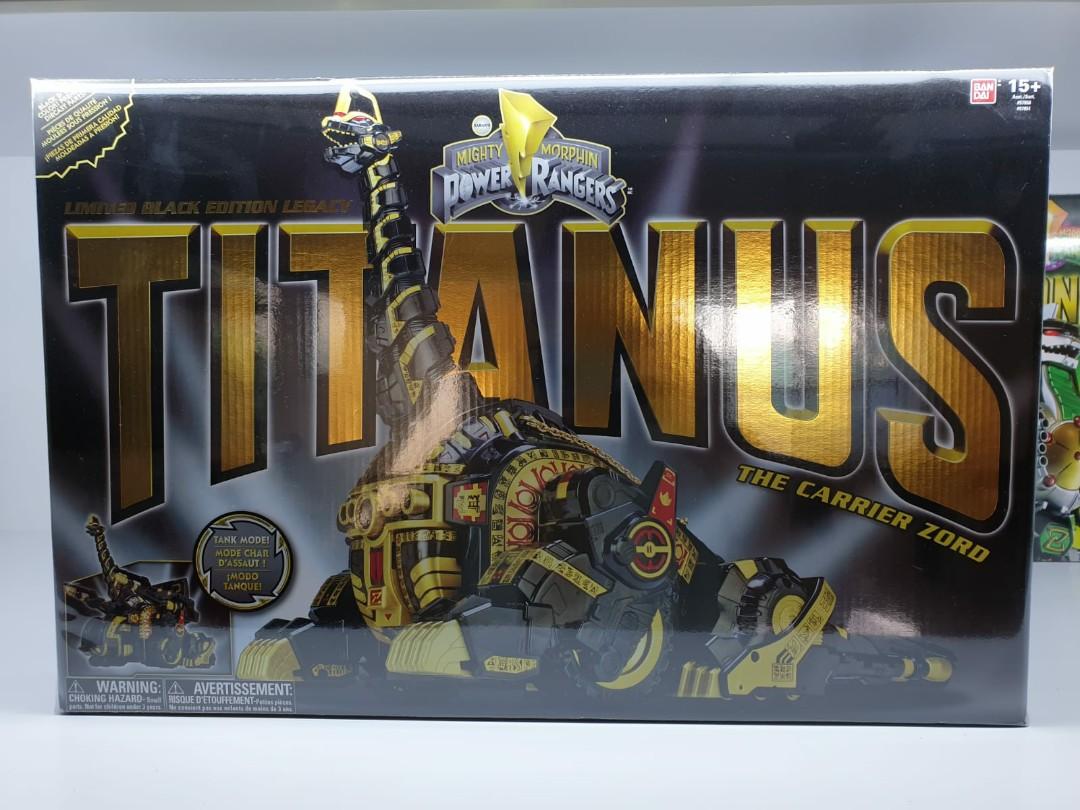 Limited Black Edition Legacy Titanus Power Ranger, Hobbies & Toys, Toys ...