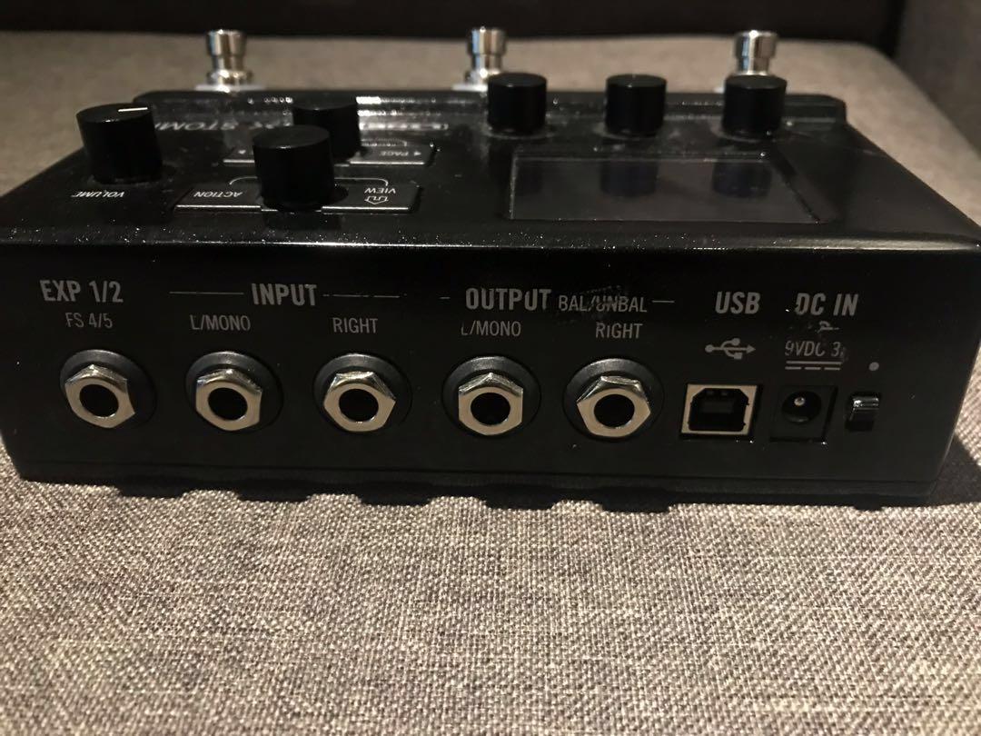 Line 6 HX Stomp with external footswitch, Hobbies & Toys, Music & Media ...