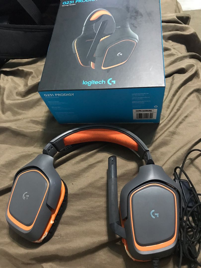 Logitech G231 Prodigy Gaming Headset, Video Gaming, Gaming Accessories ...