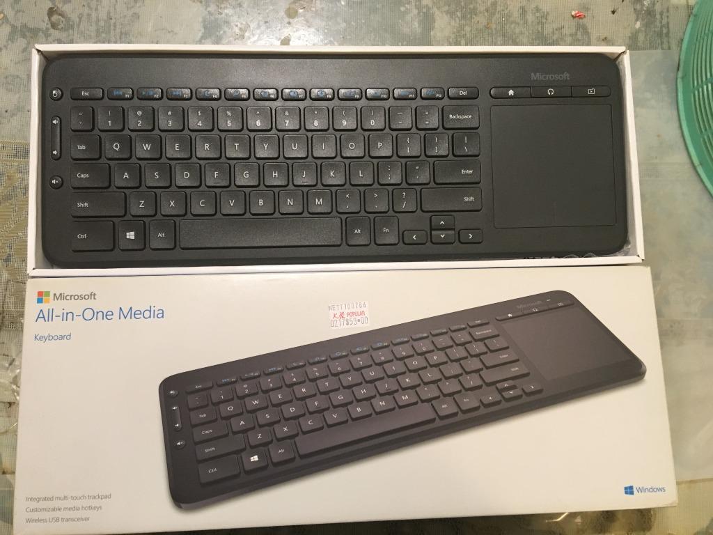 Microsoft All-In-One Wireless Keyboard, Computers & Tech, Parts ...