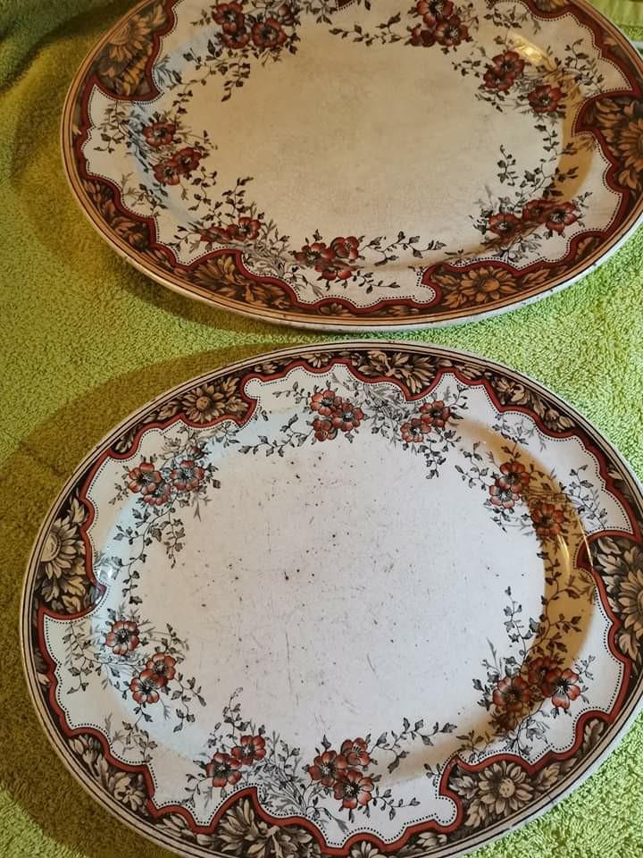 Big Old plates from England, Hobbies & Toys, Memorabilia & Collectibles ...