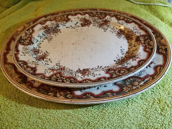 Big Old plates from England, Hobbies & Toys, Memorabilia & Collectibles ...