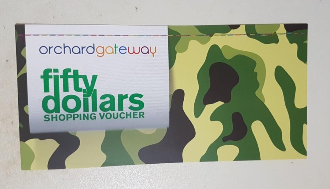 Orchard Gateway vouchers, Tickets & Vouchers, Vouchers on Carousell