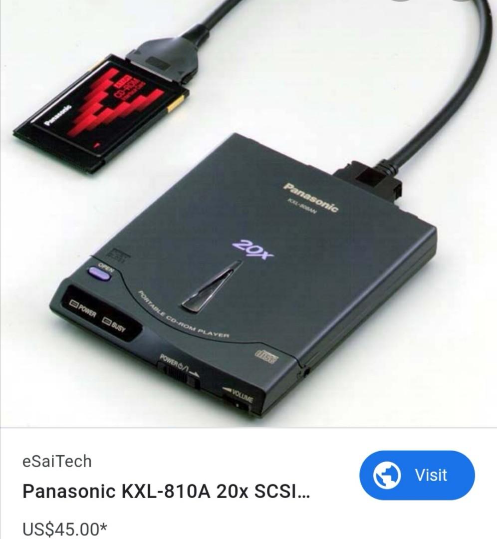 Panasonic portable CD - ROM PLAYER, TV & Home Appliances, TV ...