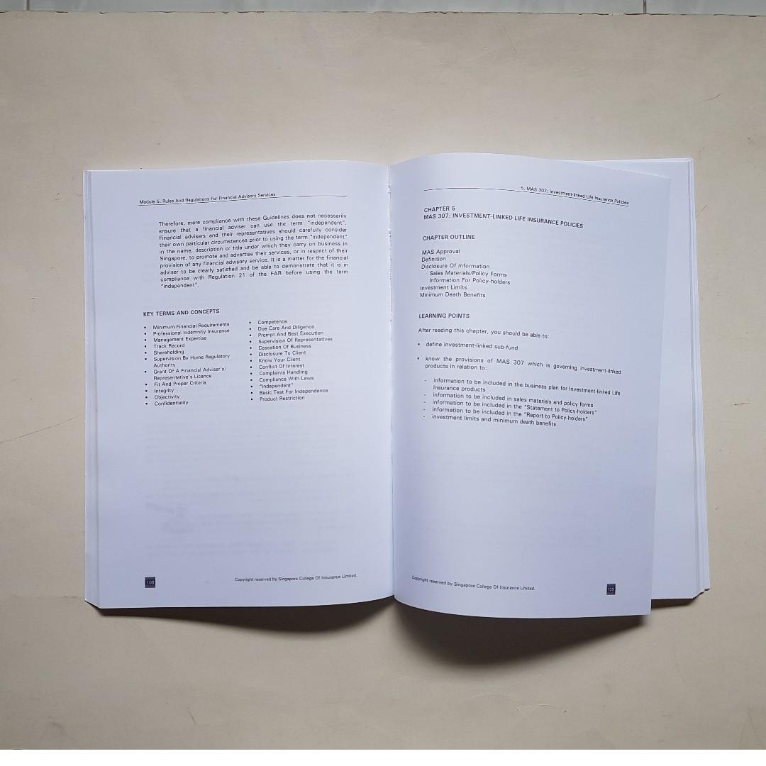 RULES AND REGULATIONS FOR FINANCIAL ADVISORY SERVICES (CMFAS ...