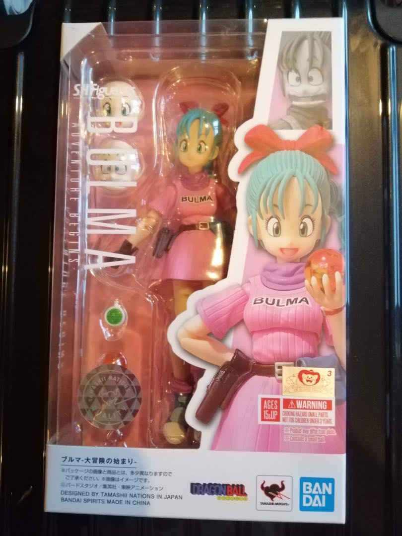 SHF- DRAGON BALL - BULMA (PINK DRESS), Hobbies & Toys, Toys & Games on ...