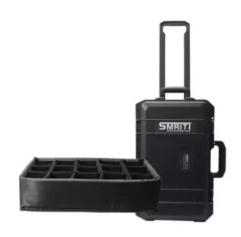 SMRITI Pull Rod Hard Case S5129 - BLACK, Photography, Photography ...