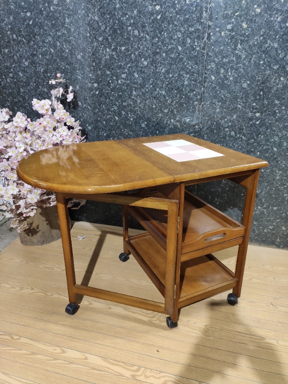 Tile Top Expandable Kitchen Trolley, Babies & Kids, Baby Nursery & Kids ...