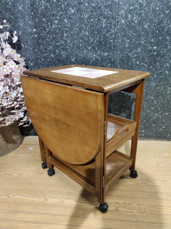 Tile Top Expandable Kitchen Trolley, Babies & Kids, Baby Nursery & Kids ...