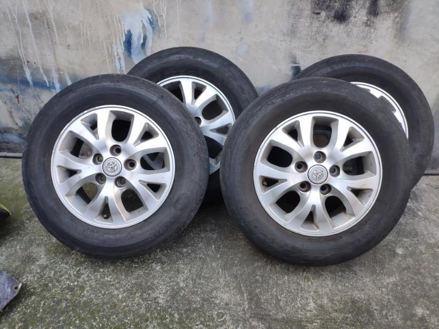 Toyota Innova mags / wheels, 1 set (4 pcs), Car Parts & Accessories ...