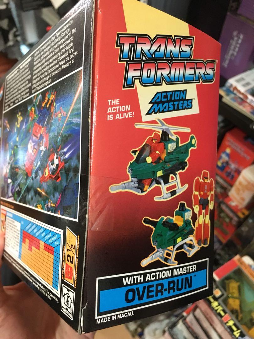 Transformers G1 Action Master Overrun MISB vintage, Hobbies & Toys ...