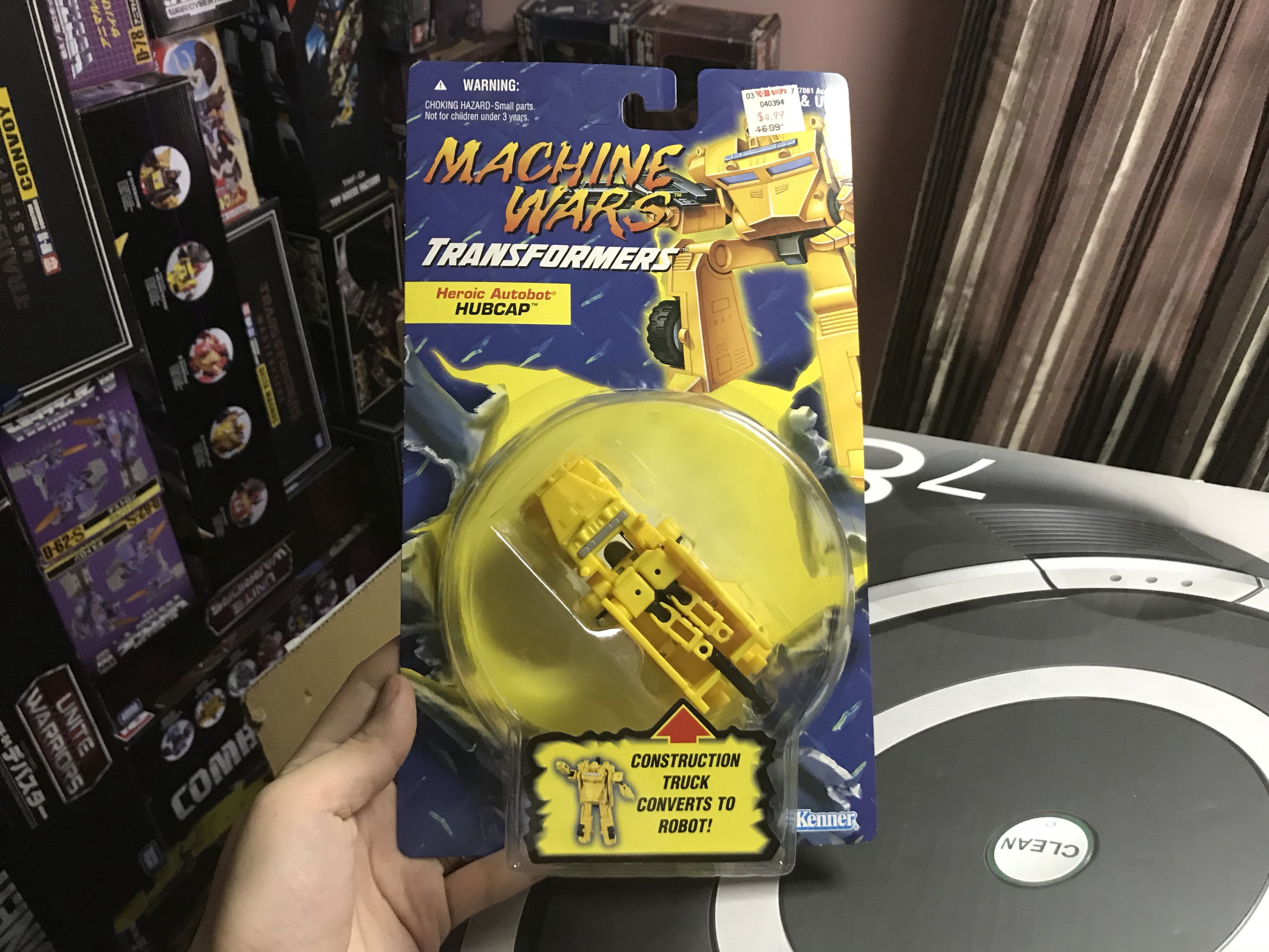 Transformers Machine Wars Hubcap MISB vintage, Hobbies & Toys ...