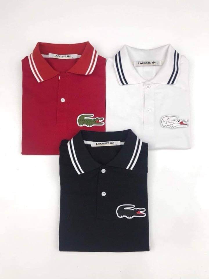 Trendy Lacoste Big logo polo shirts high quality, Men's Fashion, Tops & Sets, Tshirts & Polo ...