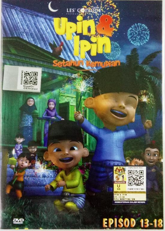 Upin & Ipin Setahun Kemudian Episode 13-18 DVD, Hobbies & Toys, Music & Media, CDs & DVDs on ...