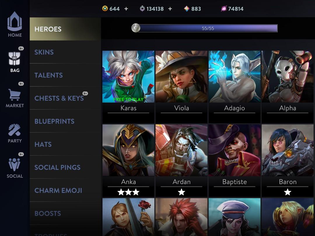 Vainglory Account (Streamer/pro-player), Video Gaming, Gaming ...