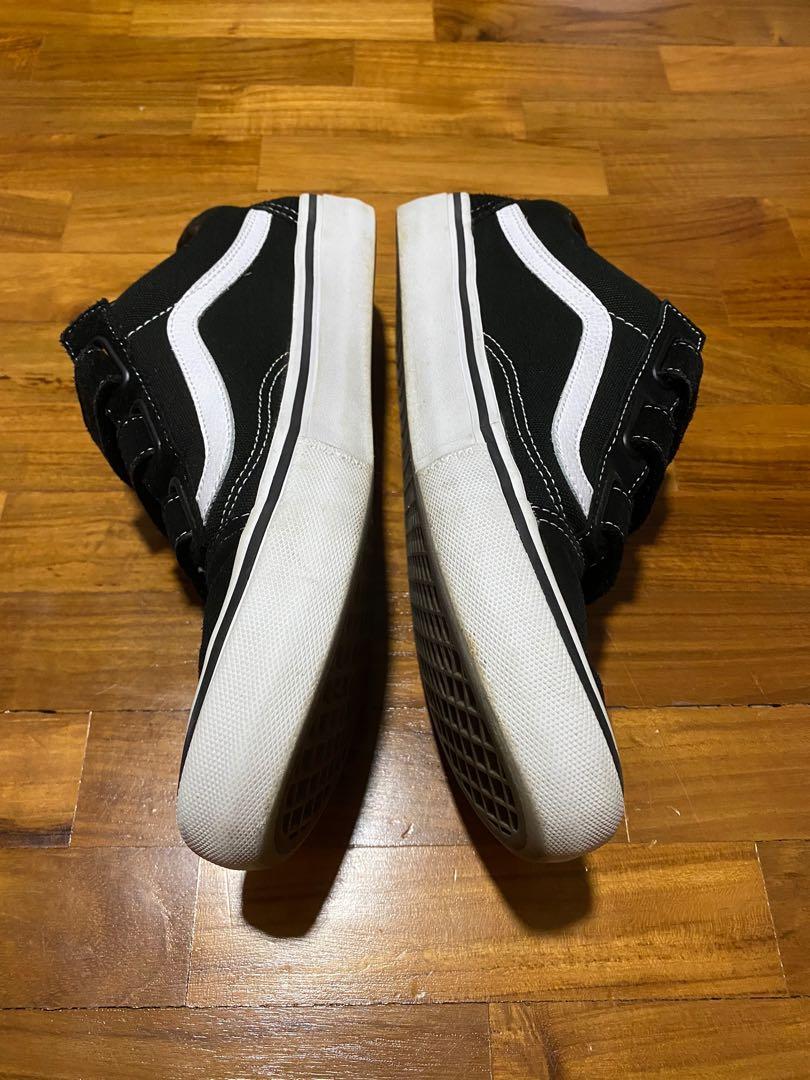 Vans Velcro Old Skool Pro Ultra Crush, Men's Fashion, Footwear ...