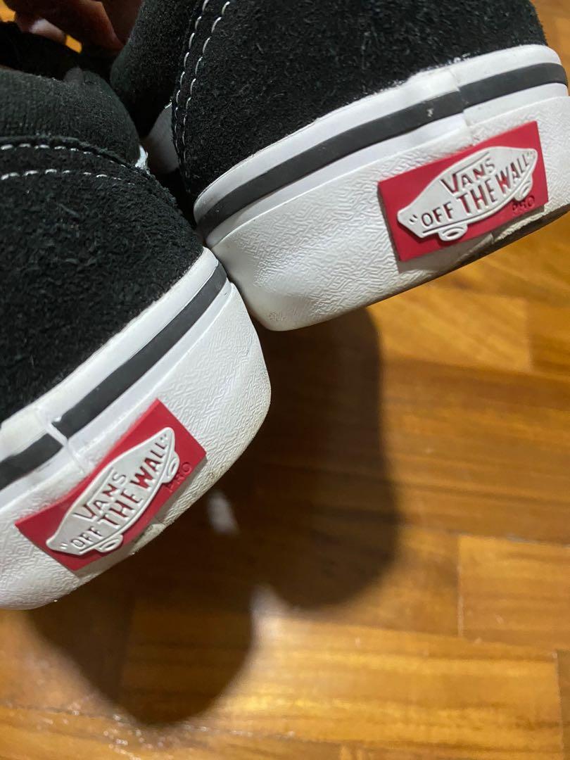 Vans Velcro Old Skool Pro Ultra Crush, Men's Fashion, Footwear ...